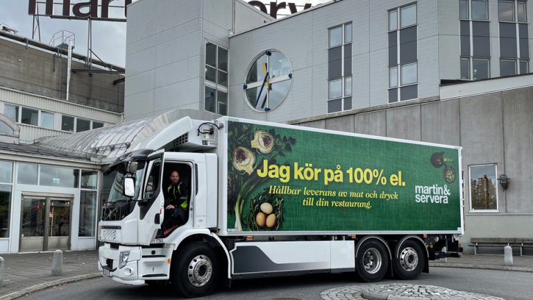 Frigoblock Refrigerates Martin & Servera’s First 100% Electric Truck ...